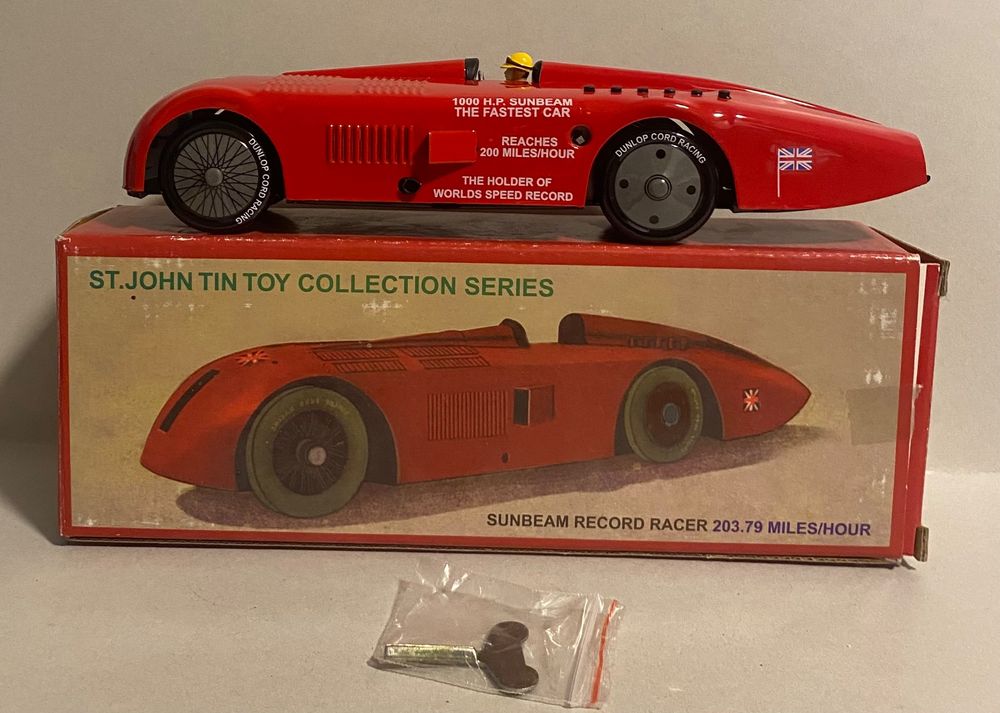 St. John Tin Toy Collection Series Handaufzug Blech Auto (Gebraucht) in ...