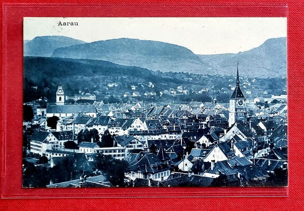 Aarau - Stadtansicht - 1919 (Gebraucht) in Rothrist für CHF 7.5 – mit Lieferung auf Ricardo kaufen