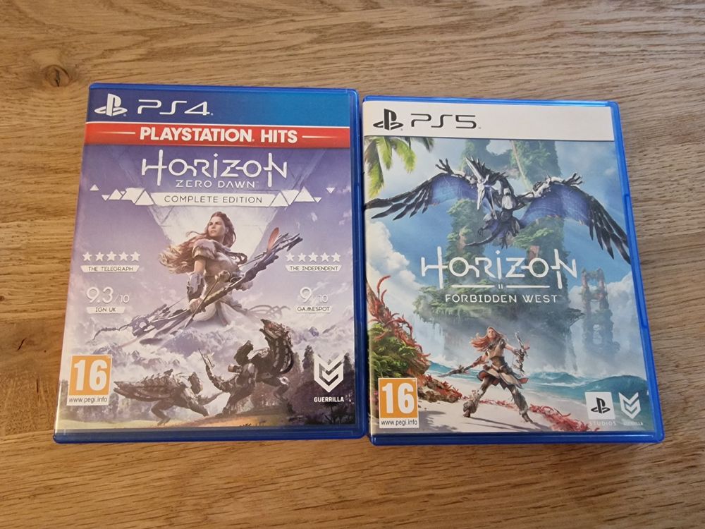 Horizon Zero Dawn PS4 und Horizon Forbidden West PS5 (Gebraucht) in ...