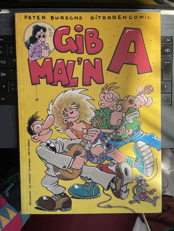 Gib Mal‘N A - Peter Burschs Gitarren Comic (Gebraucht) in Winterthur ...