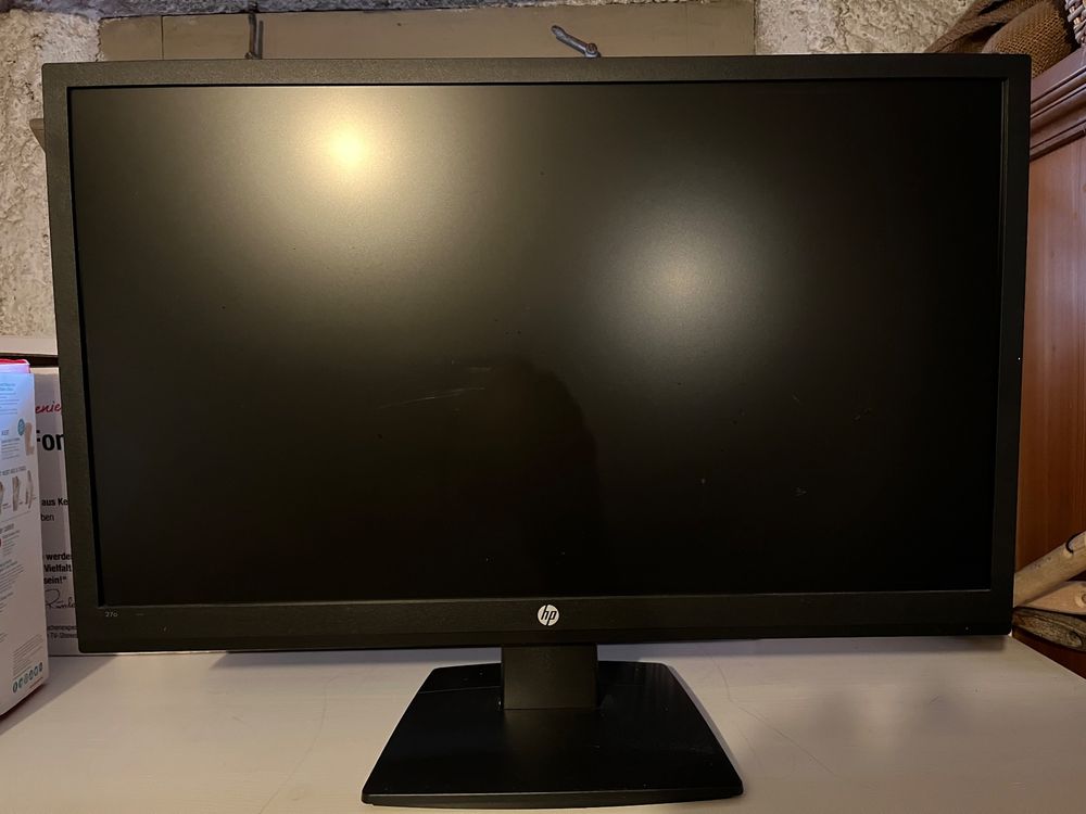 HP Monitor fürs Büro - HomeOffice - Schwarz (Gebraucht) in Buchs AG für ...