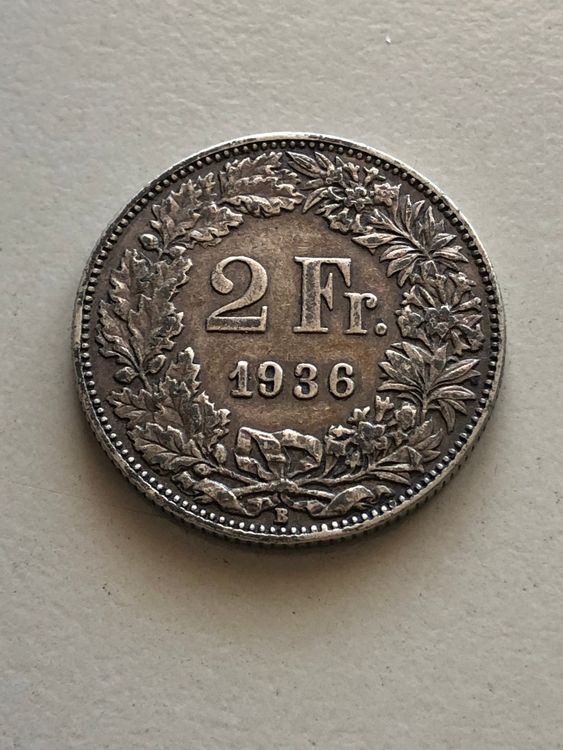 2 Fr. 1936 | Kaufen auf Ricardo