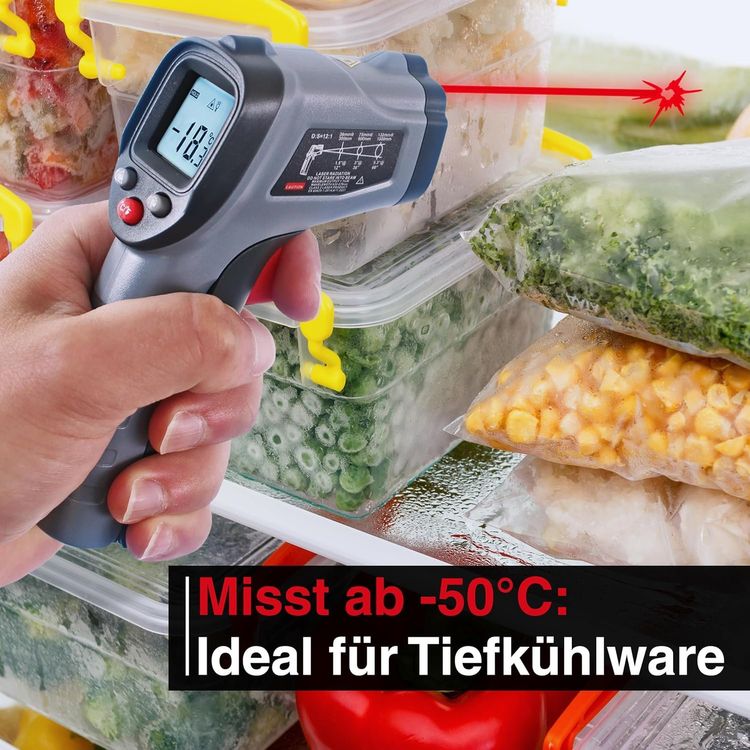 Infrarot Thermometer 50 bis 400 Grad mit LCD und Laser (Neu und ...