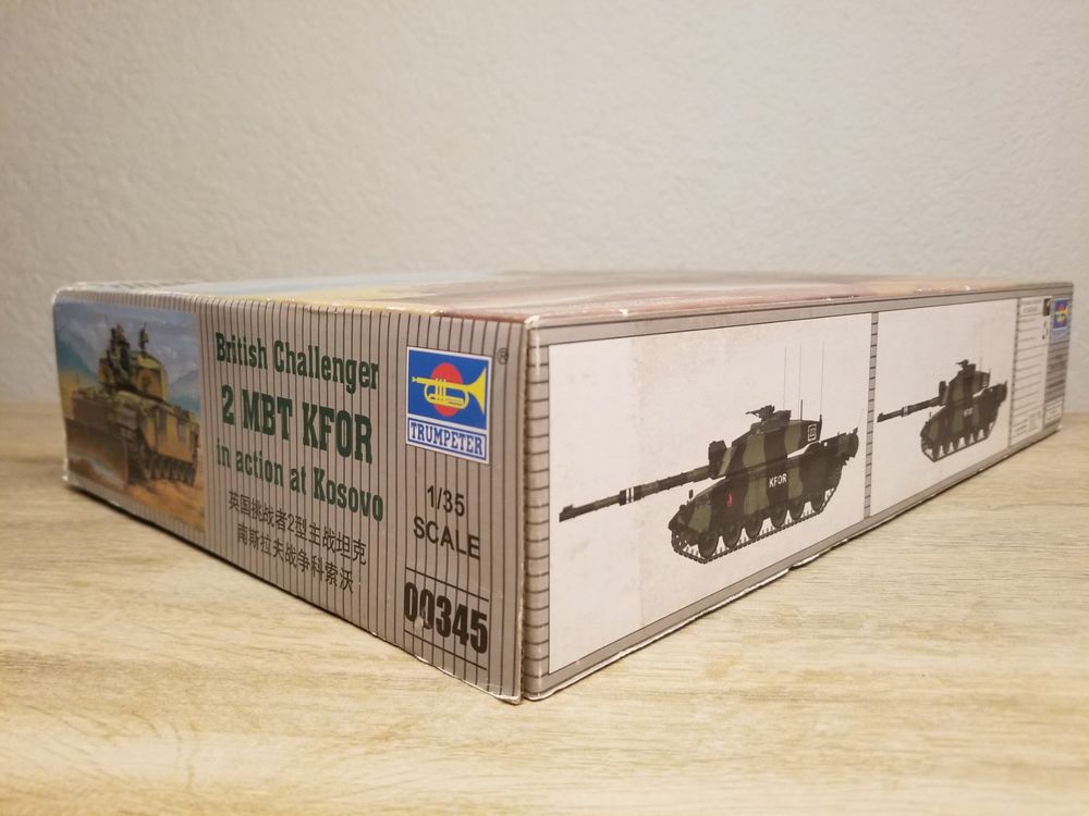 Trumpeter 00345 British Challenger 2 MBT KFOR in action (Neu und ...