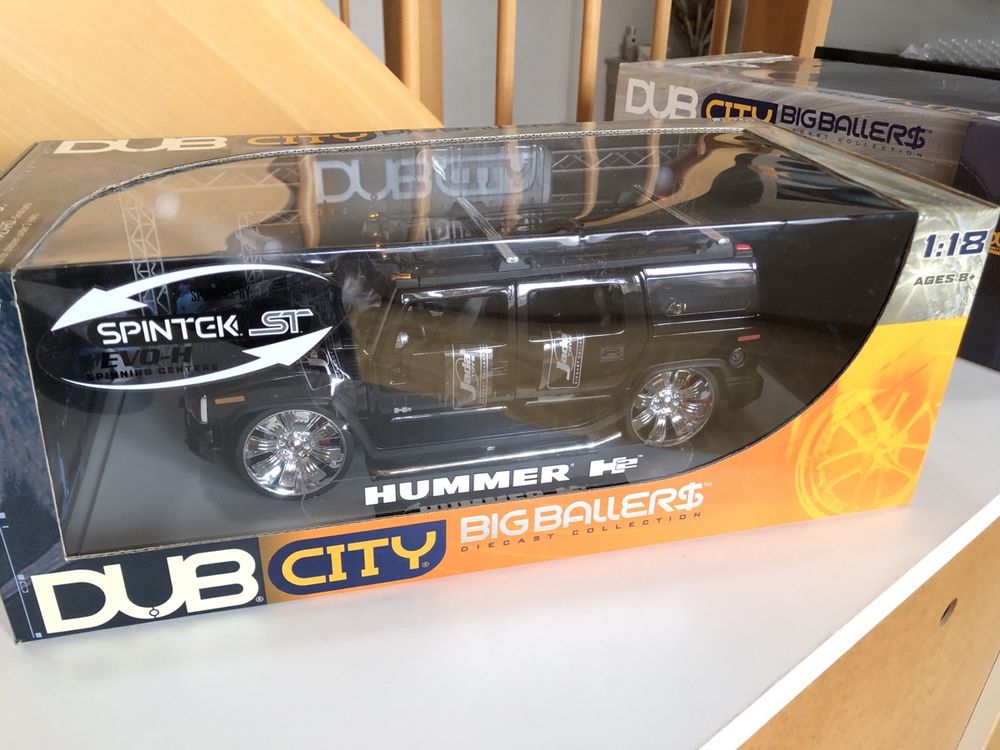 Jada TOYS DUB CITY HUMMER H2 1/18 schwarz (Neu und originalverpackt) in ...