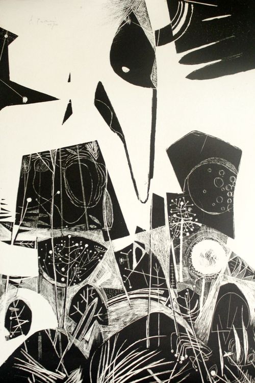GOTTFRIED TRITTEN (Swiss, 1923-2015): Komposition, 1954 (Gebraucht) in ...