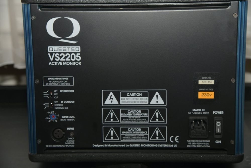 Studio Monitore Paar Quested VS 2205 (Gebraucht) in Aarburg für CHF 990 ...