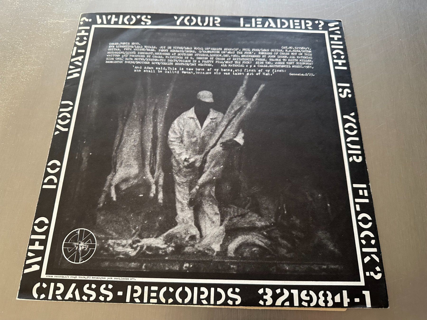 CRASS LP PENIS ENVY (D'occasion) à Sion pour CHF 20 – avec livraison ...