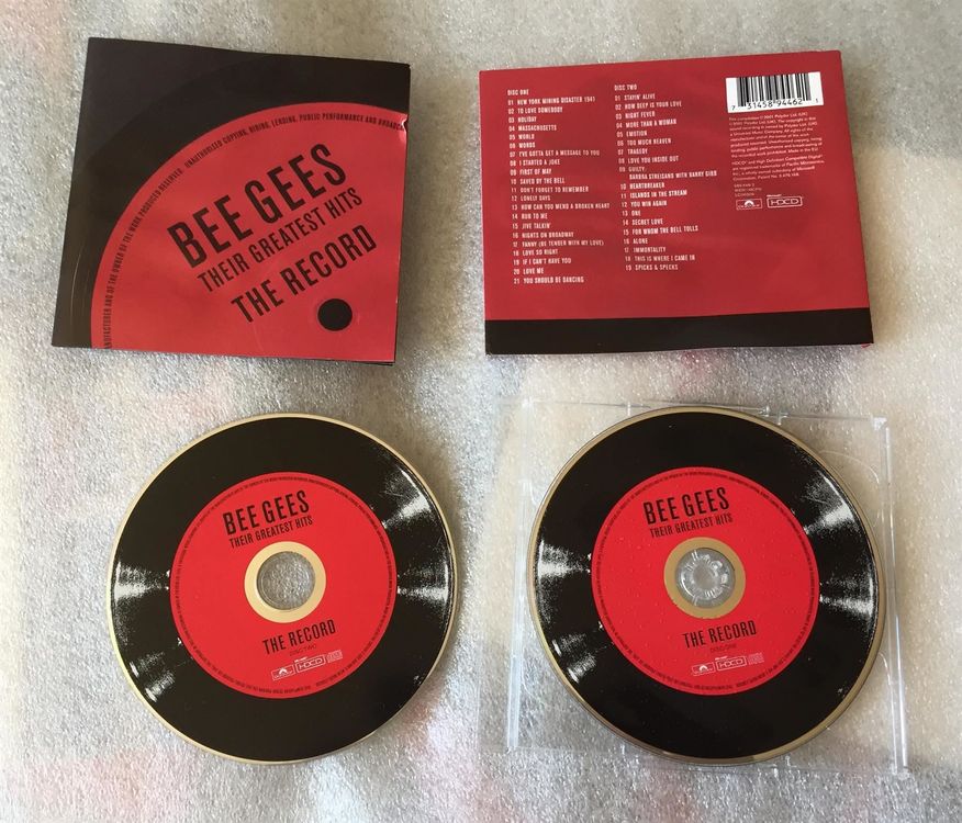 Bee Gees Greatest Hits The Record 2xHDCD (Gebraucht) in Genève für CHF ...