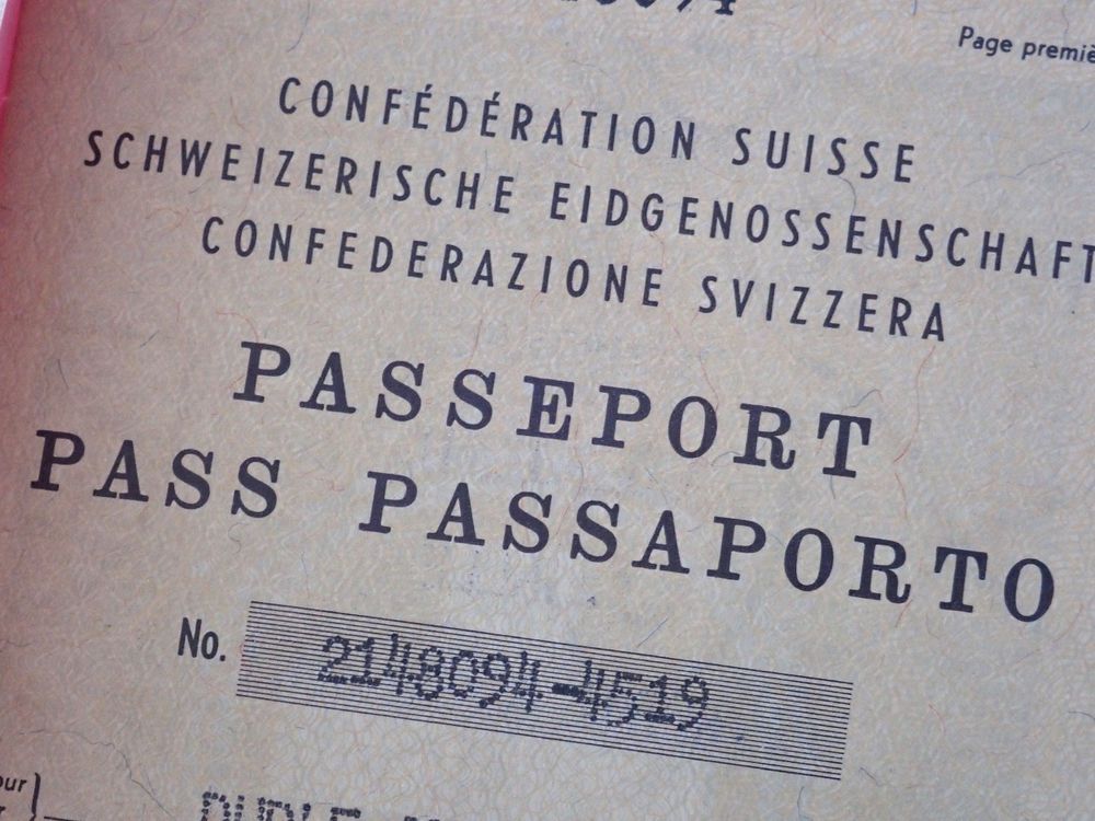 Schweizer Pass Antik Ungültig Reisepass | Kaufen auf Ricardo