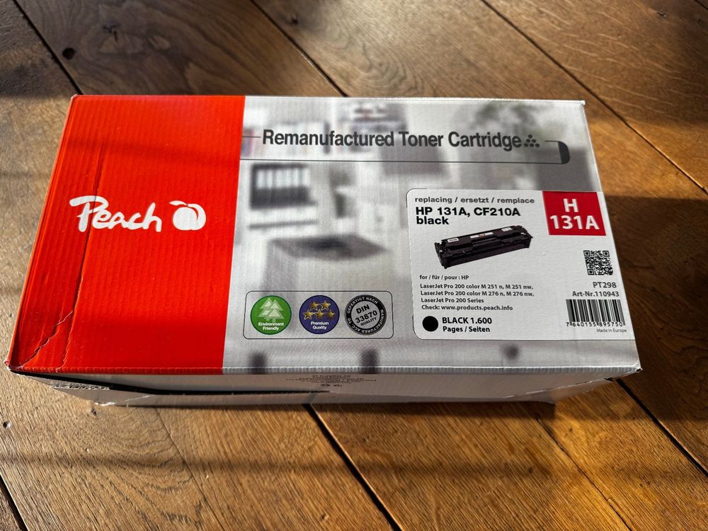 HP LaserJet 200 color M251n (inkl. neuem Toner Schwarz) (Gebraucht) in ...