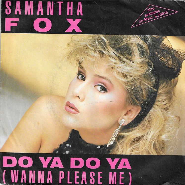Samantha Fox - Do Ya Do Ya (Wanna Please Me) (Gebraucht) in Savagnier ...