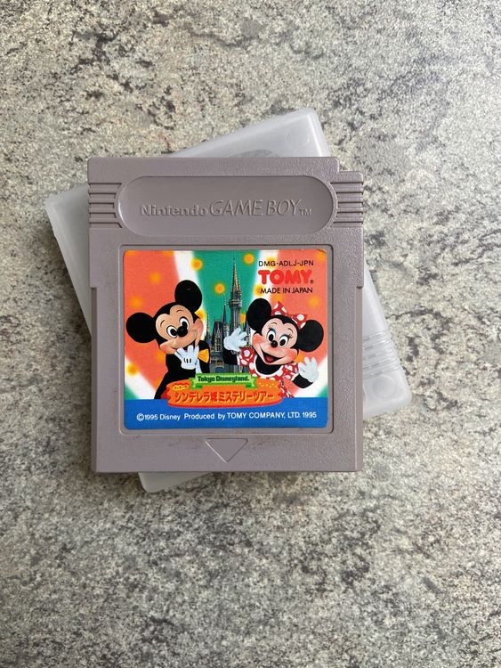 Tokyo Disneyland Mickey Cinderella - Nintendo Gameboy Game (Gebraucht ...