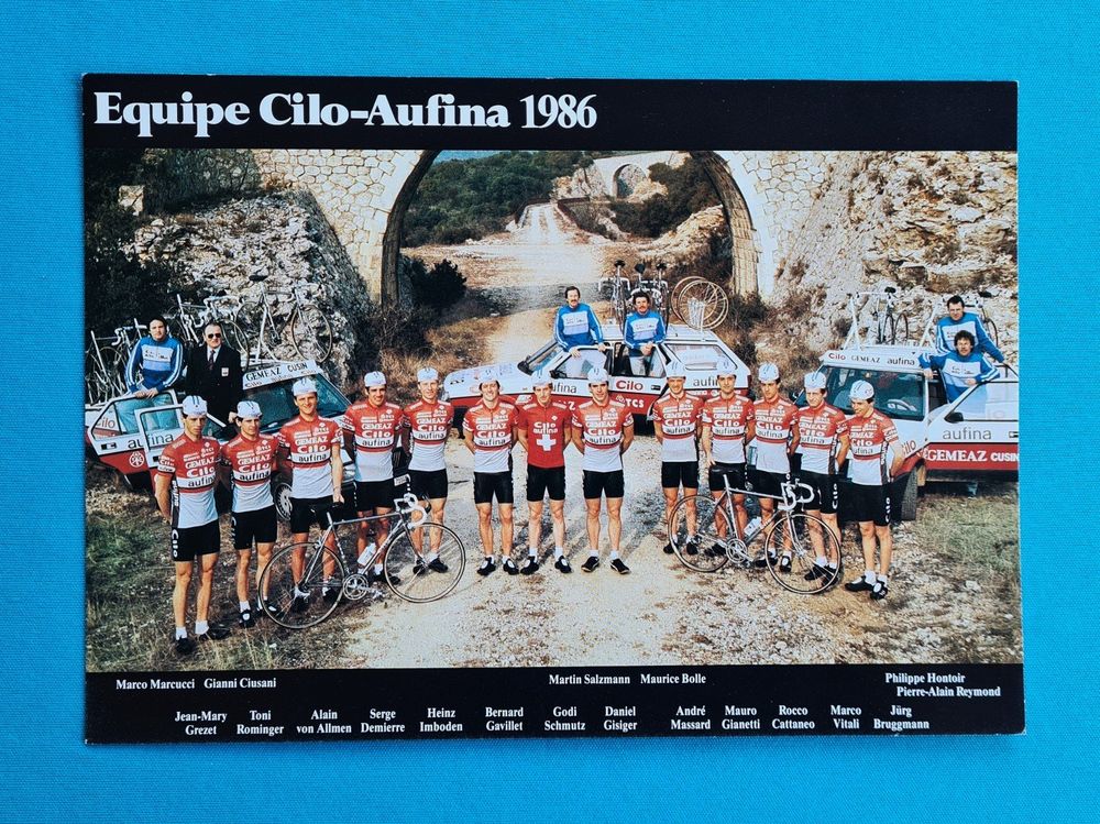 Autogramm Karte Cilo - Aufina 1986 (Neu (gemäss Beschreibung)) in ...