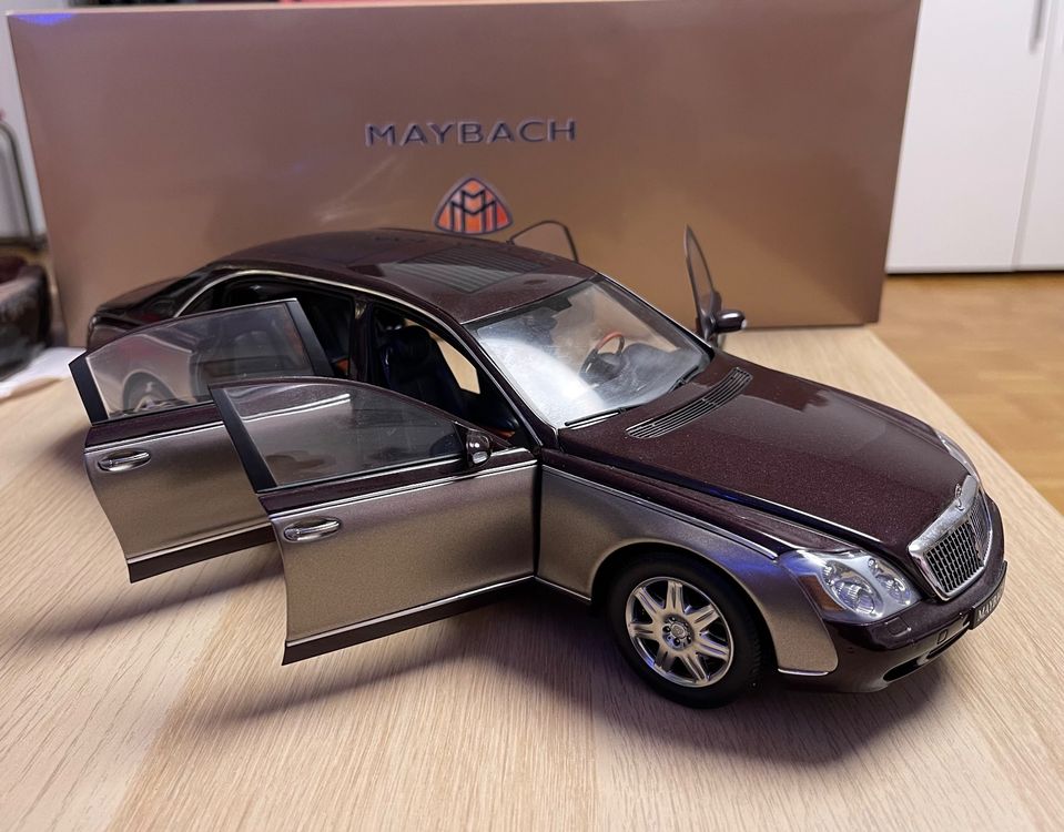 Maybach 62 1/18 Rarität Red/Gold + Original MaybachSchriftzu | Kaufen ...