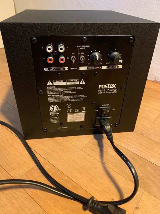 Fostex Subwoofer aktiv | Kaufen auf Ricardo