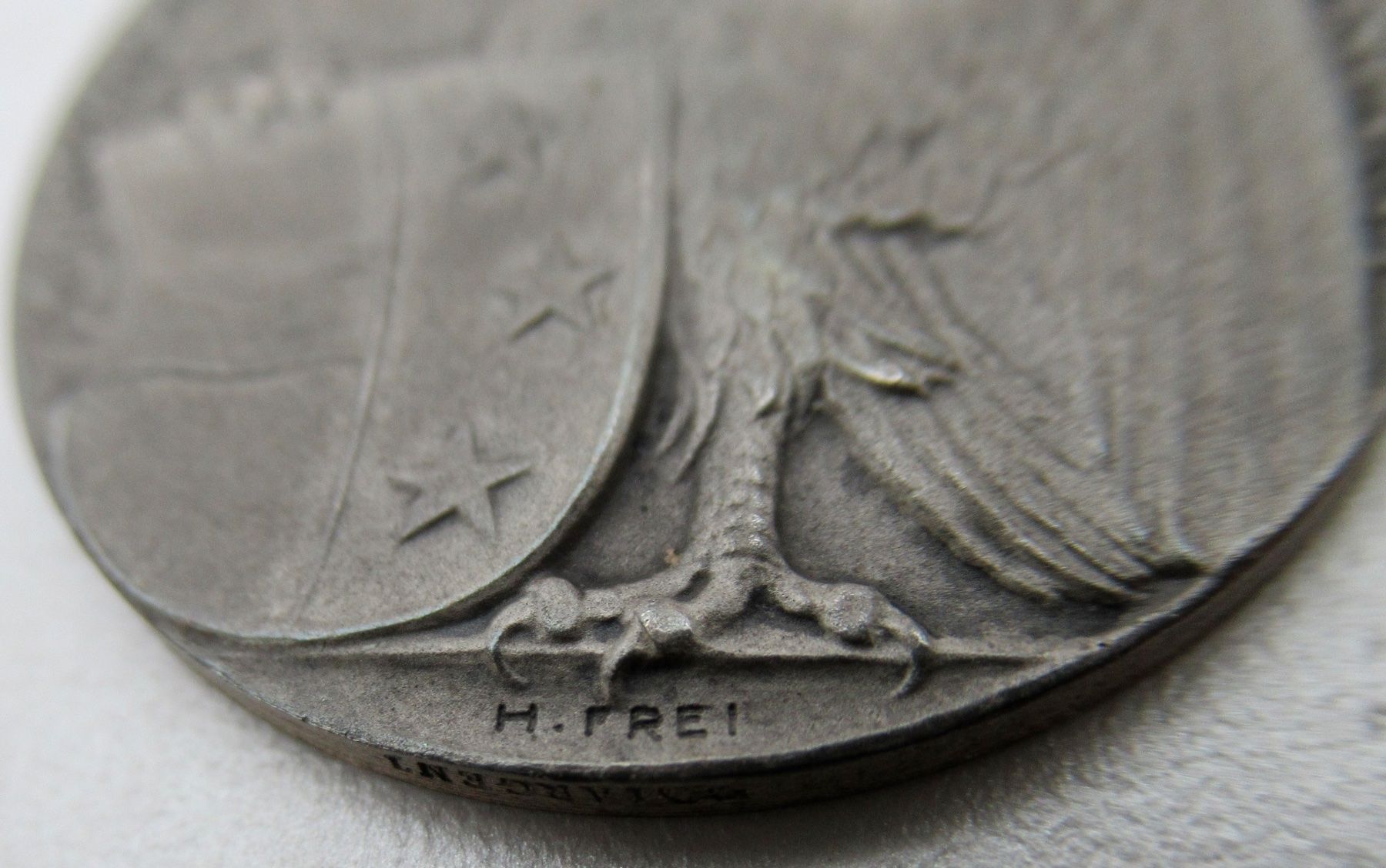 Med. Aargauisches Kantonal Schützenfest 1908 Hans Frei AR (Gebraucht ...