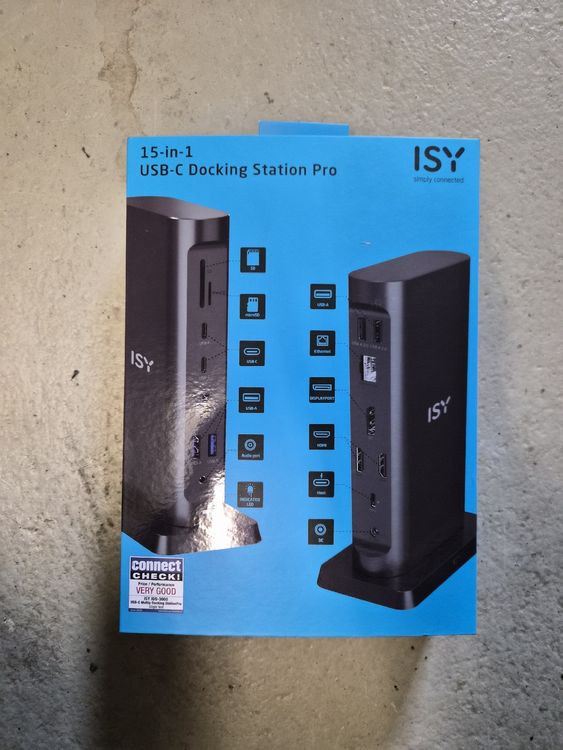 ISY 15-in-1 USB-C Docking Station Pro – neu (Neu und originalverpackt ...