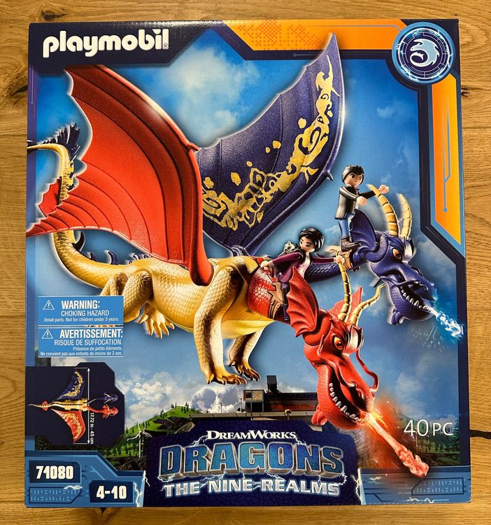 Playmobil Dragons 71080: The Nine Realms - Wu & Wei mit Jun (Neu und originalverpackt) in Wangen ...
