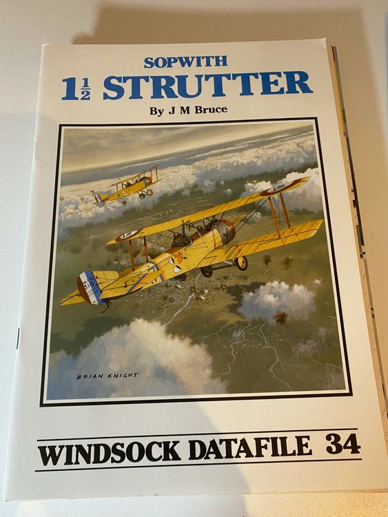 BUCH ENG SOPWITH 11/2 STRUTTER WWI WINDSOCK DATAFILE 34 (Gebraucht) in MÜHLEDORF/SO für CHF 7.5 ...