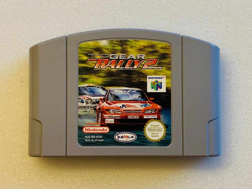 NINTENDO 64 Game – TOP GEAR RALLY 2 (Gebraucht) in Soyhières für CHF 21 ...