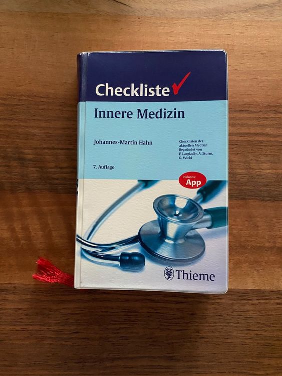 Buch "Checkliste Innere Medizin" (Gebraucht) in Bern für CHF 1 – mit ...