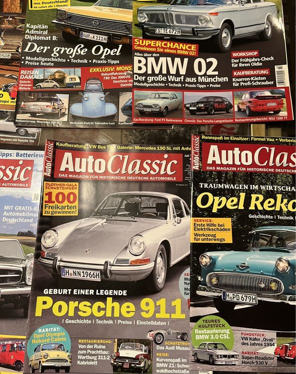 AUTO CLASSIC/OldtimerMagazin/95Hefte/2006-2024 (Gebraucht) in ...