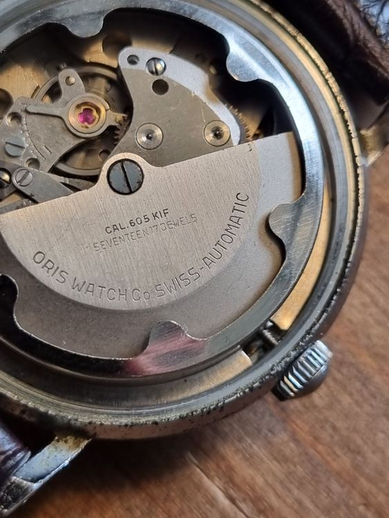 Oris Automatic Cal. 605 17 Jewels ca. 1955 - 60 (Gebraucht) in für CHF ...