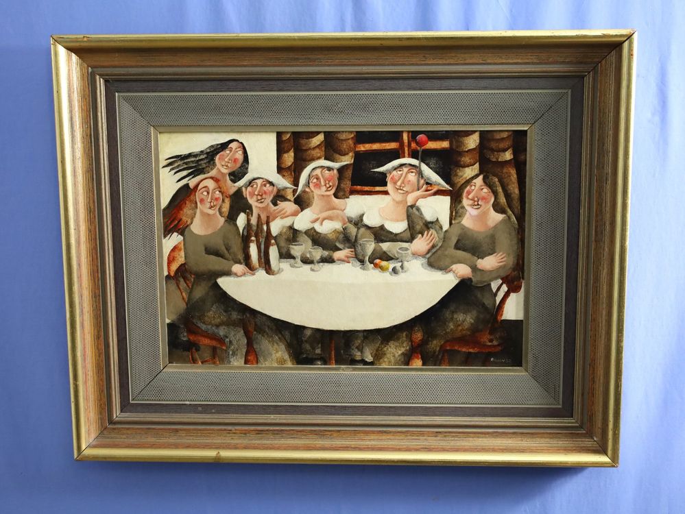 Harry Bilson (1948), Gemälde, signiert und datiert 1982 (Gebraucht) in ...