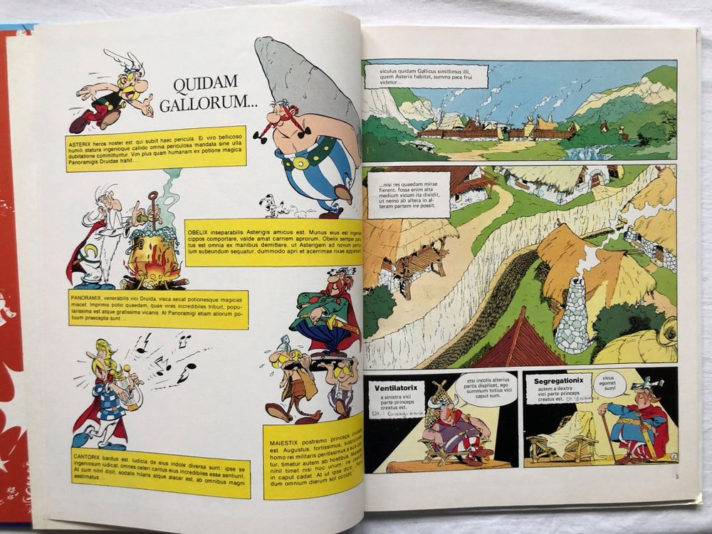 ASTERIX - Latein - Band 8 - FOSSA ALTA - Hardcover (Gebraucht) in ...
