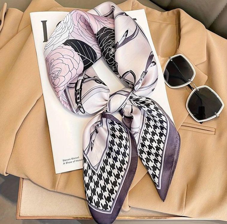 Edler Foulard Halstuch Nobel Motiv NEU | Kaufen auf Ricardo