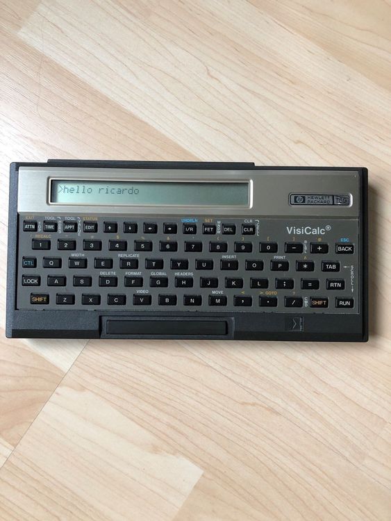 Hewlett-Packard HP-75C (Antik) in für CHF 400 – mit Lieferung auf ...