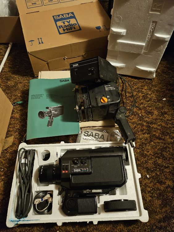 Camera vintage Saba complète avec carton d'origine | Kaufen auf Ricardo