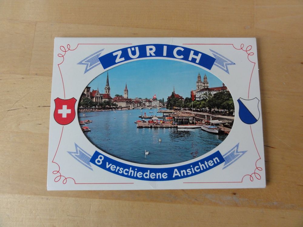 POSTKARTEN SET ungelaufen "Stadt Zürich" 1964 | Kaufen auf Ricardo