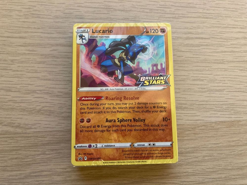 Pokemon Lucario Pre-Release Promo Eng. | Kaufen auf Ricardo