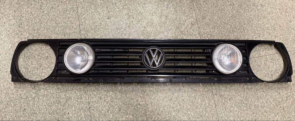 VW Golf 2 Grill Scheinwerfer Kühlergrill Maske Schwarz (Gebraucht) in ...