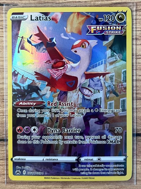 Latias GG20/70 Pokemon Galarian Gallery Crown Zenith (Gebraucht) in ...