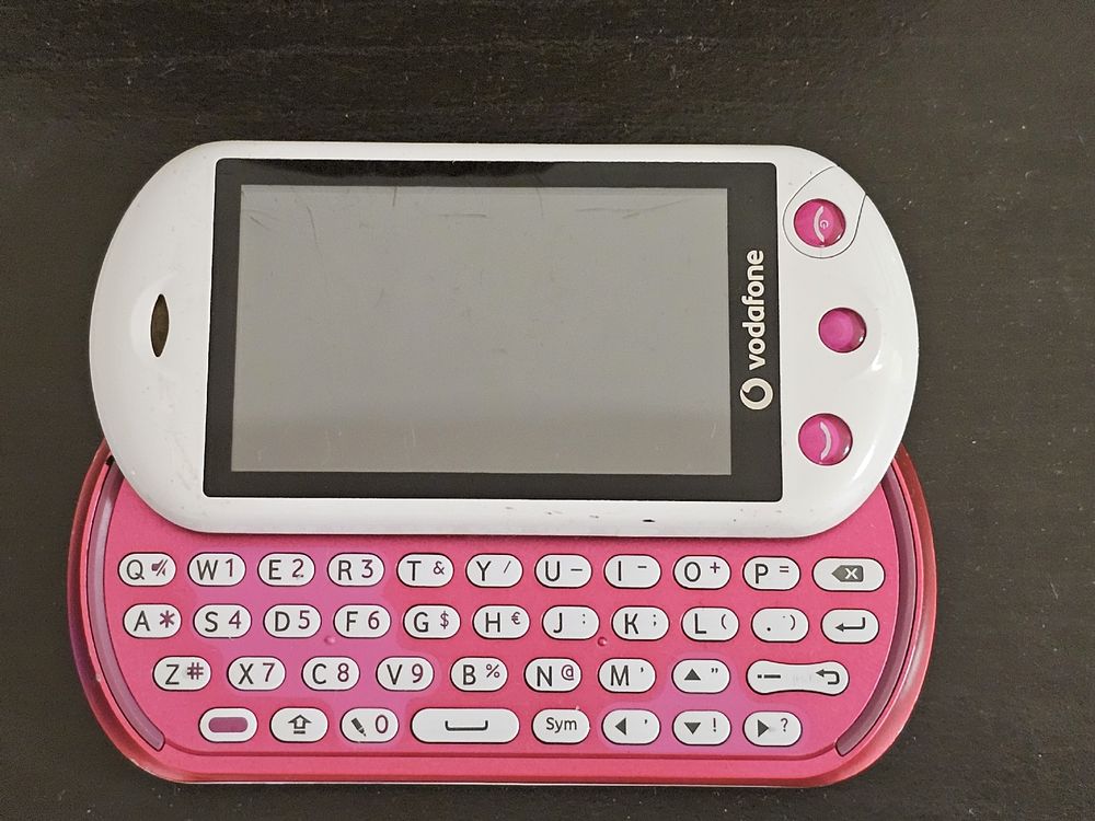 Vodafone 360 M1 Rose - Téléphone Collector Vintage Rare! (Défectueux) à ...
