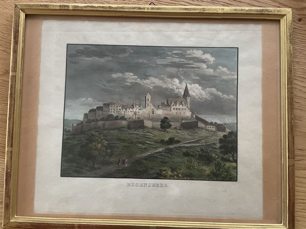 Bild "Regensberg" Schloss Regensberg im Kanton Zürich (Gebraucht) in ...
