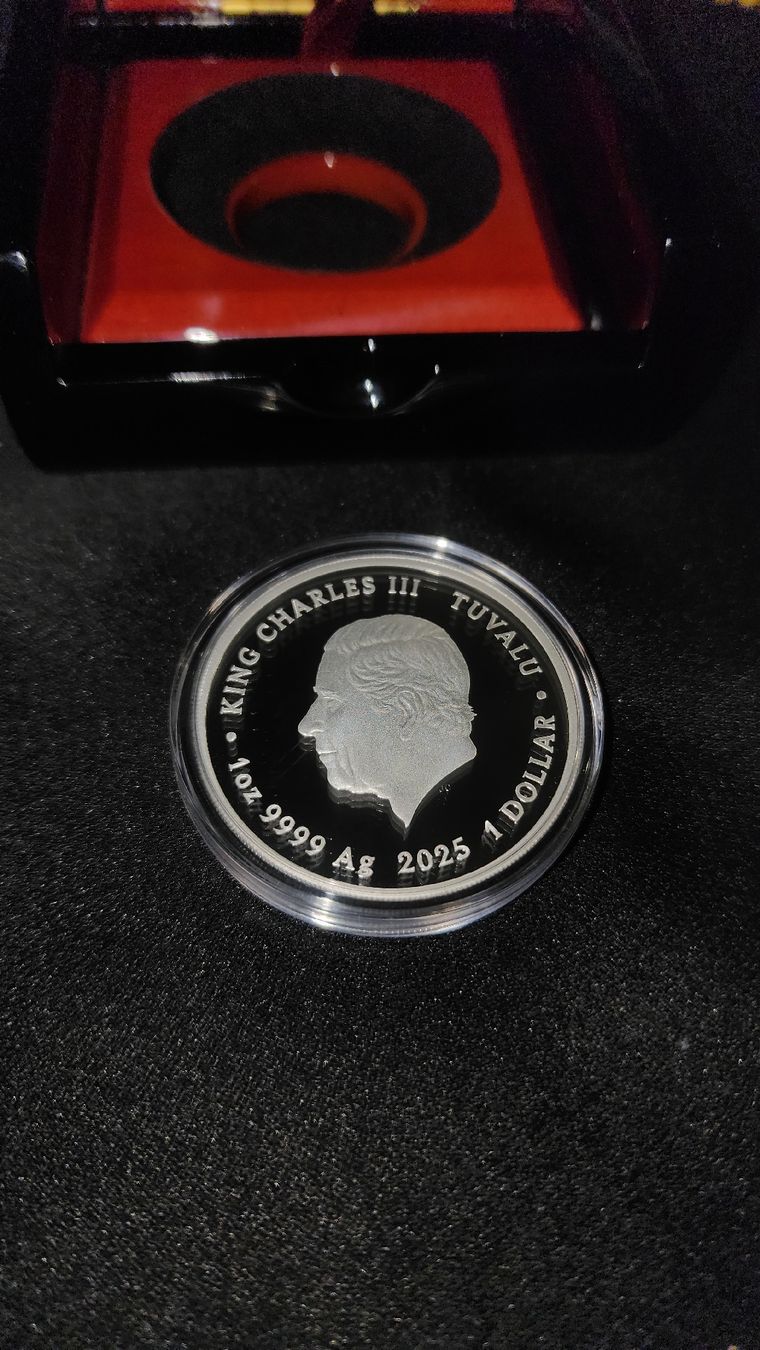 Silver coin 1 oz - Tiger Snake - Deadly & Dangerous - Rare (Neu und ...