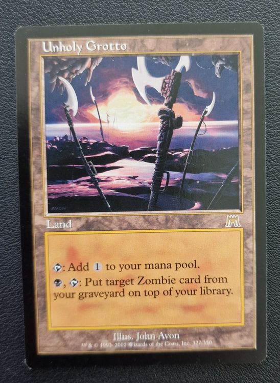 Unholy Grotto, Magic the Gathering (Gebraucht) in Hochdorf für CHF 7.5 ...