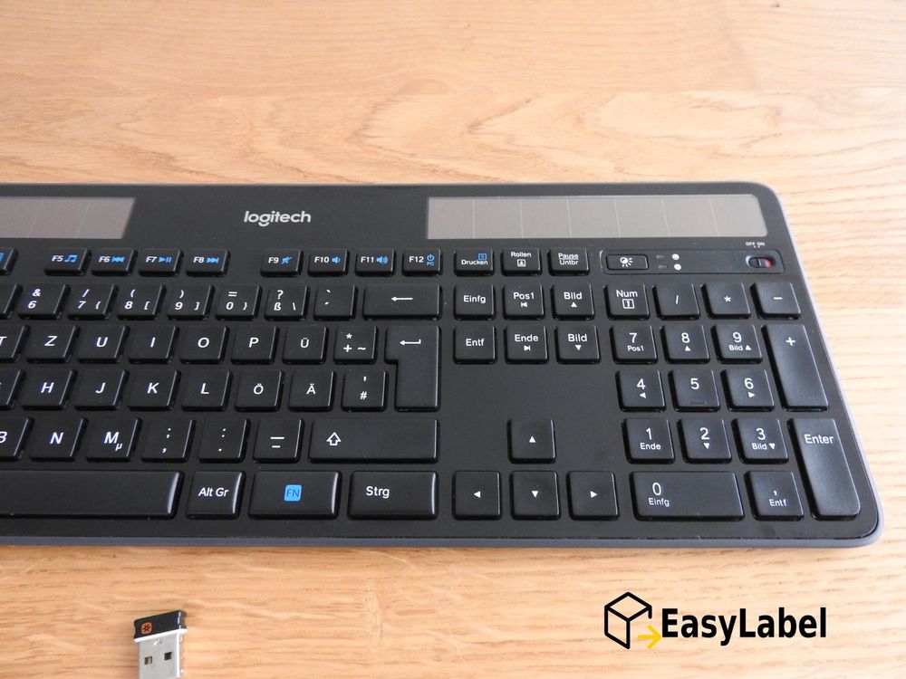 Logitech K750 Solar (DE_DE), Unifying. Lieferung gratis (Gebraucht) in ...