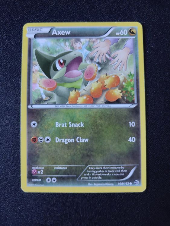Axew 108/162 Pokémon XY Breakthrough 2015 (EN) ab 1.- (Gebraucht) in ...