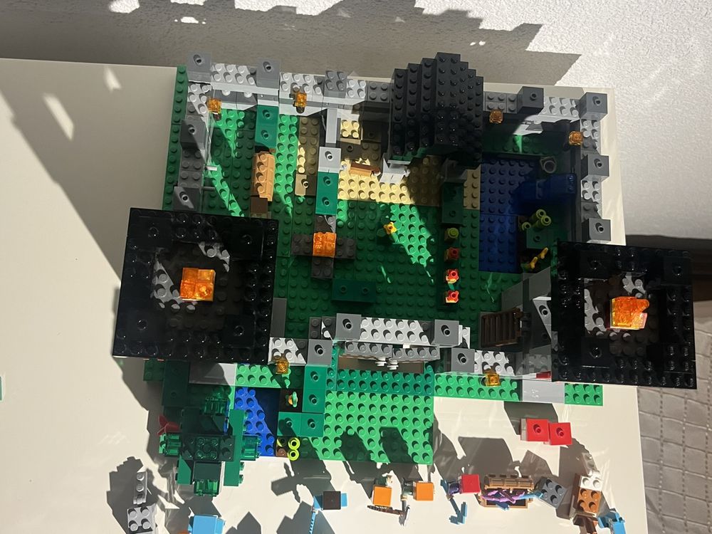 Lego Minecraft The Fortress und weitere Figuren, Zubehör (Gebraucht) in ...