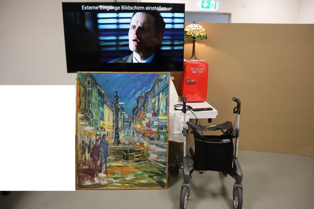 TV Sony 55"; Bild sign. Brè etc. | Kaufen auf Ricardo