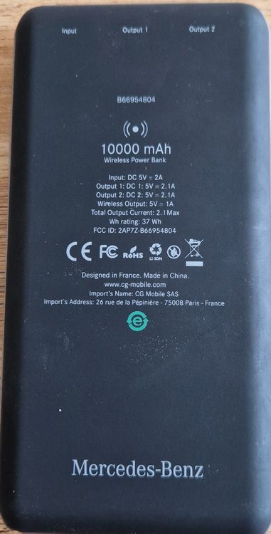 Mercedes Benz Powerbank (Gebraucht) in Embrach für CHF 20 – mit ...