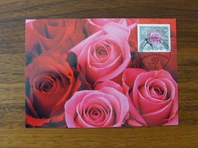 Maximumkarte Rosen. ET Ort Rüschlikon 3.9.15 | Kaufen auf Ricardo