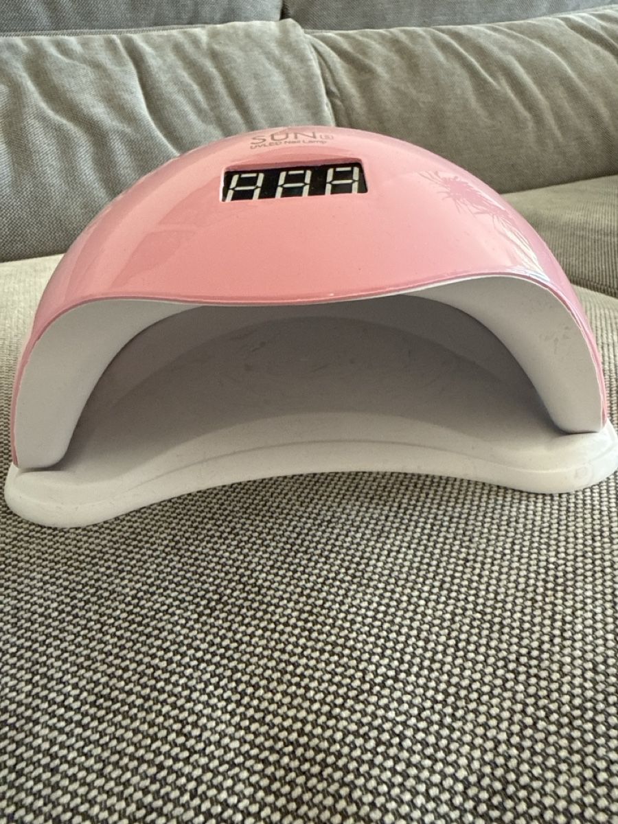 Pinke UV-Lampe für Gelnägel - Nagelstudio Feeling Zuhause! (Neu (gemäss ...
