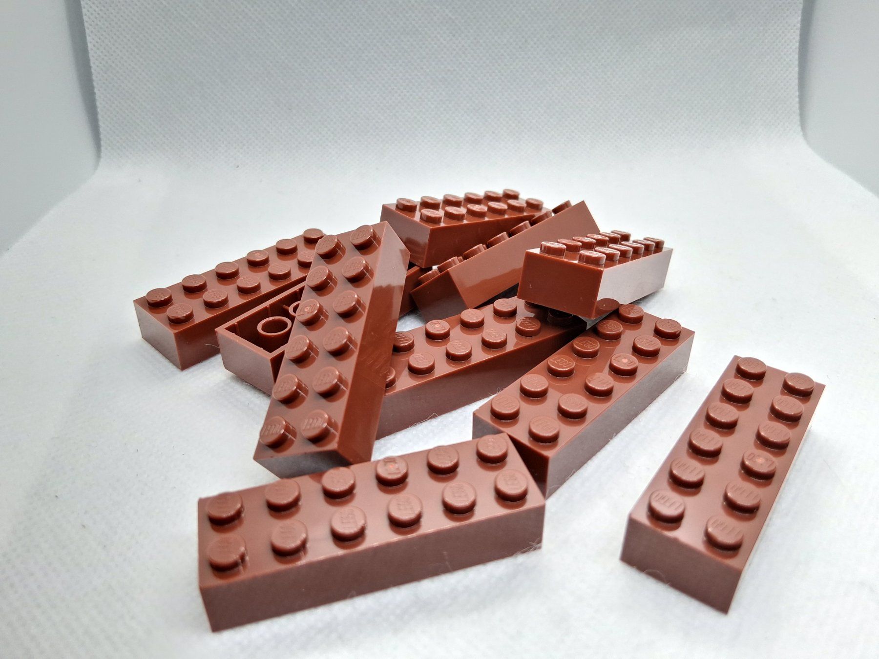 Lego 10 Stk. Brick 2x6 (reddish brown) (Neu und originalverpackt) in ...