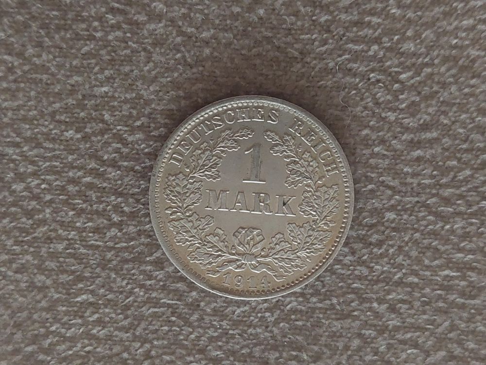 1 Mark 1914 Silbermünze Deutsches Reich | Kaufen auf Ricardo